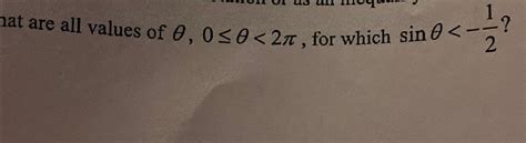 solved are all values of θ 0≤θ