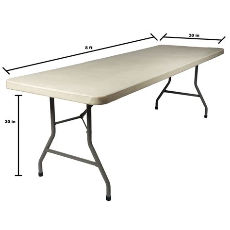 8ft Plastic Rectangular Table For Rent Tlapazola