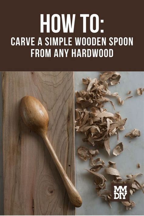 How To Carve A Simple Wooden Spoon From Any Hardwood Wood Spoon