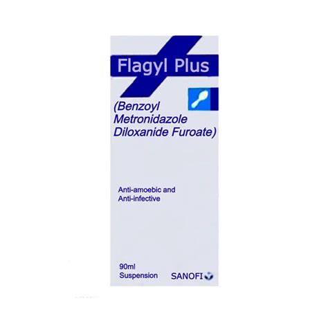 Flagyl Plus Suspension 90 Ml Meri Pharmacy