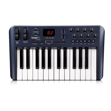 M Audio Oxygen 25 MKII MIDI Keyboard Controller Reverb