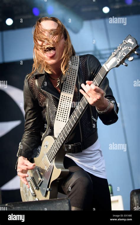 Toronto Ontario Canada 3rd July 2015 American Rock Band Halestorm