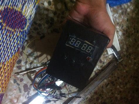 Digital Clock Using Arduino 4 Steps Instructables