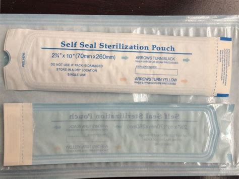 Disposable Self Sealing Sterilization Pouch Sterilization Pouch And