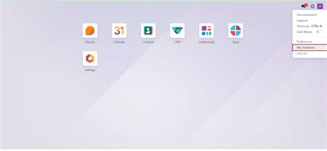 How To Create A Database In Odoo Ringover Help Center