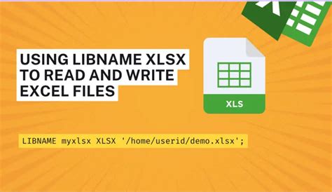 Using Libname Xlsx To Read And Write Excel Files 9to5sas