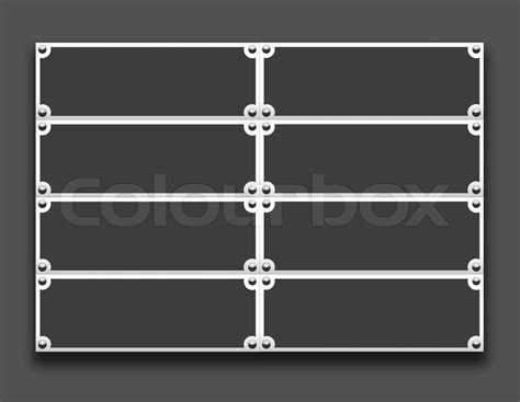 Metallic Border | Stock Bild | Colourbox
