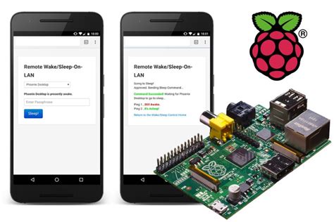 Raspberry Pi Remote Wakesleep On Lan Server