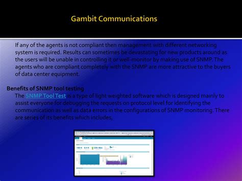 PPT The Ideal Use Of SNMP Tool Test PowerPoint Presentation Free Download ID 8081025