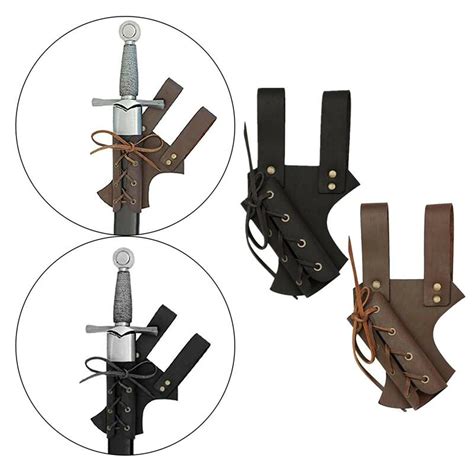 Medieval Belt Sword Sheath Knight Waist Scabbard Costume For Cosplay