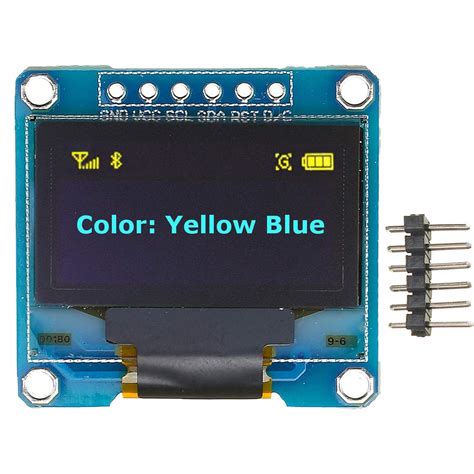 Buy REES Inch Pin X SPI Blue Yellow OLED Display Module Oled Display Oled