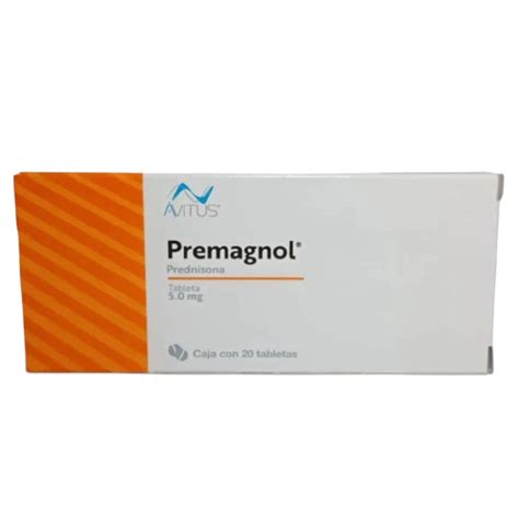Premagnol 20 Tab 5mg Prednisona Farmasmart