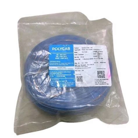 Polycab 0 5 Sqmm 2core Speaker Cable For Speakers At ₹ 1220 Roll In