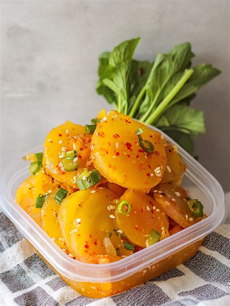 Delicious Seasoned Yellow Pickled Radish In 5 Minutes
