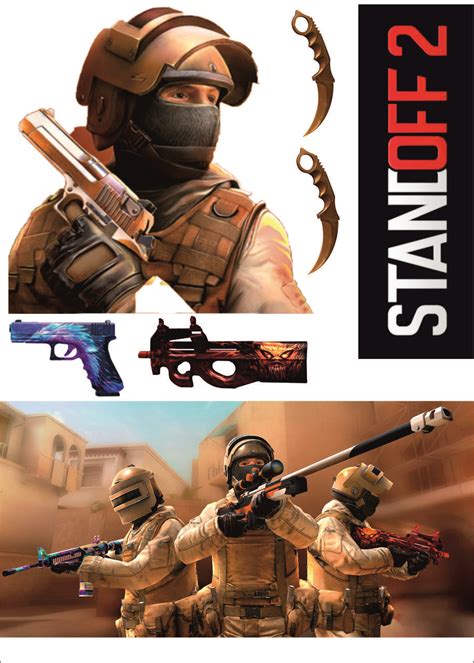 Купить Вафельная или сахарная картинка Standoff Стендоф 14 цена 45 ₴ — Prom Ua Id 1898205879