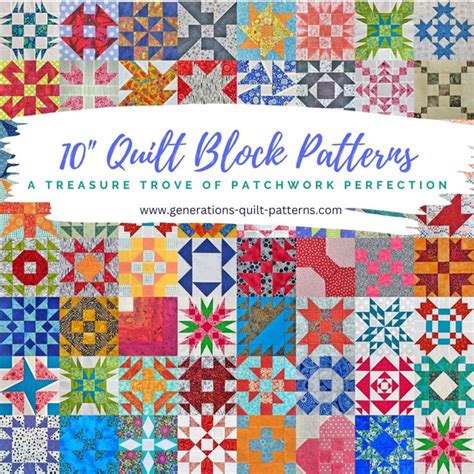 10 Quilt Block Patterns