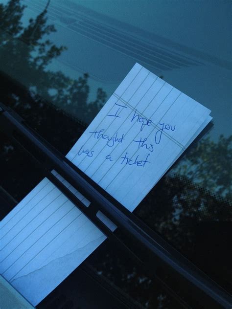 32 Notes Left On A Windshield Ideas To Save Today Funny Note Parking