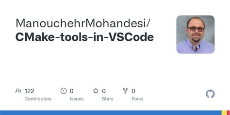 GitHub ManouchehrMohandesi CMake Tools In VSCode