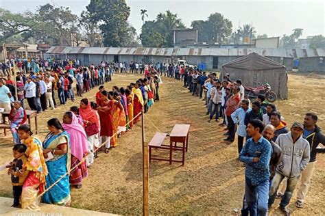 Tripura Records 6996 Pc Voter Turnout Till 3 Pm Ec