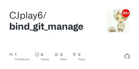 GitHub CJplay Bind Git Manage
