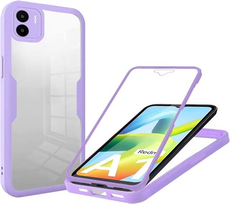 Slwyf Xiaomi Redmi A Case Full Body With Built In Screen Protector Touch Sensitive