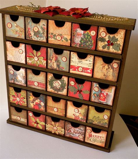 Advent Calendar Empty Box Printable Calendars At A Glance