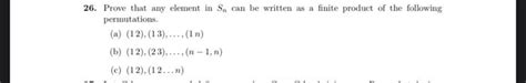 solved 6 find all of the subgroups in a4 what is the order