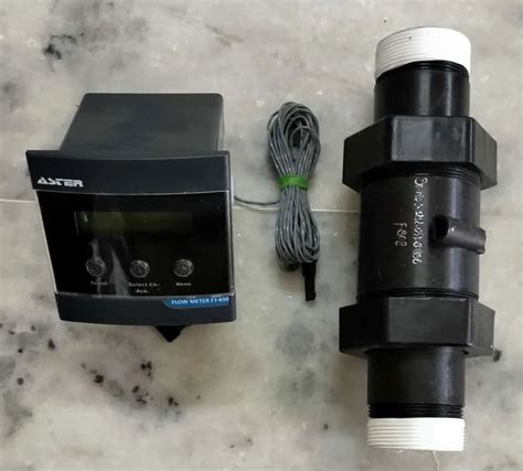 Aster Flow Meter 7500 Lph Rotameter 1 Panel Mount Type Aster Brand