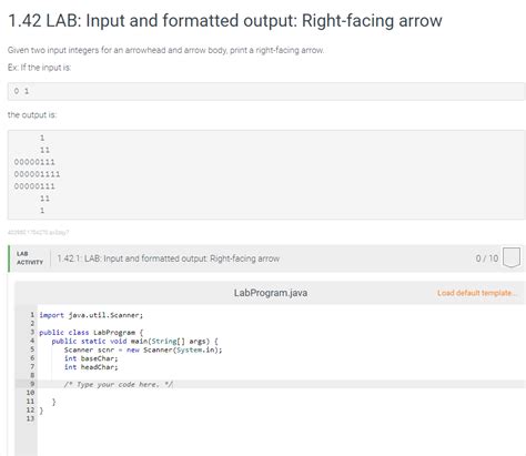 Solved LAB Input And Formatted Output Right Facing Chegg