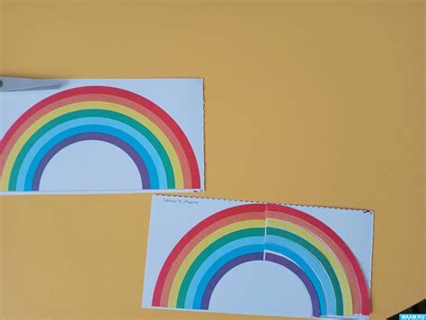 «Радуга Конспект занятия по аппликации для дошкольников с нарушением зрения 5 фото