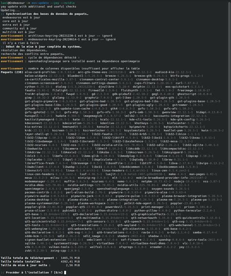 Weird Stuff Happens After Update Kernel Boot Graphics And Hardware Endeavouros