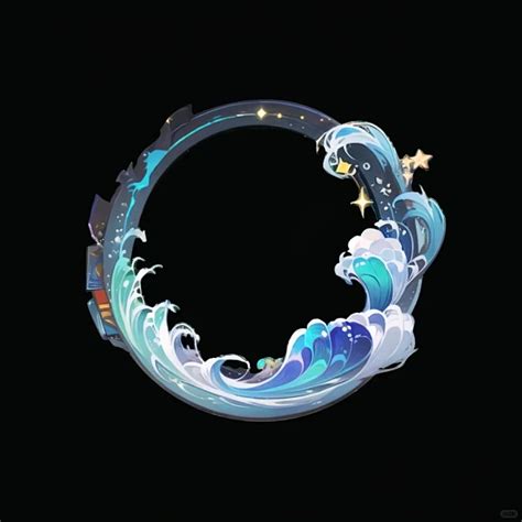 分享自制游戏头像框模型 花瓣网