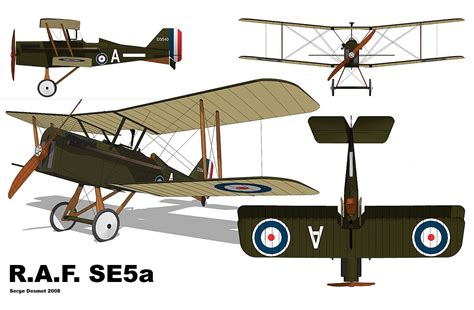 Royal Aircraft Factory S E 5 Plan