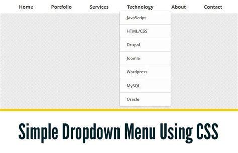 In This Tutorial We Will Create A Clean And Minimal Dropdown Menu Using Pure CSS And HTML It Is