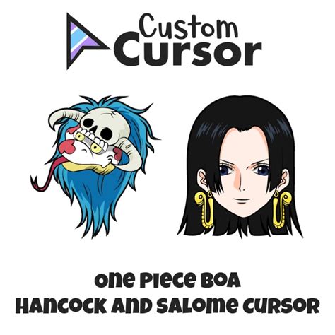 One Piece Boa Hancock And Salome Curseur Custom Cursor