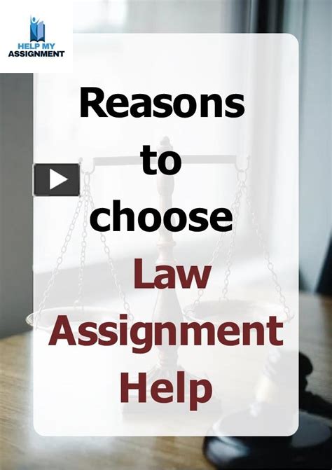 Ppt Reasons To Choose Law Assignment Help Powerpoint Presentation