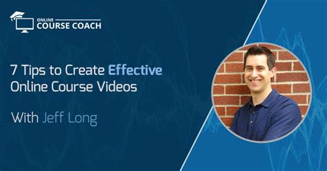 Tips To Create Effective Course Videos Online Course Coach