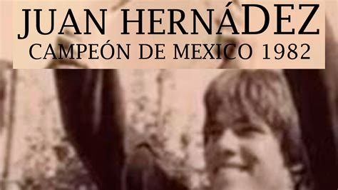 Historia Del Tenis Mexicano Juan Hernandez CampeÓn De Mexico 1982 Respuesta Deportiva