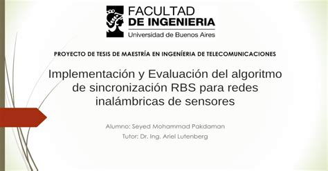 Pdf Implementación Y Evaluación Del Algoritmo De Laboratoriosfi