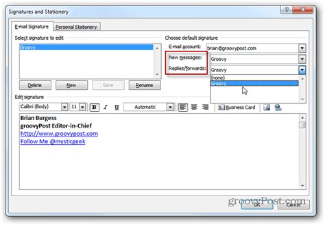 How To Automatically Insert Email Signatures Into Outlook