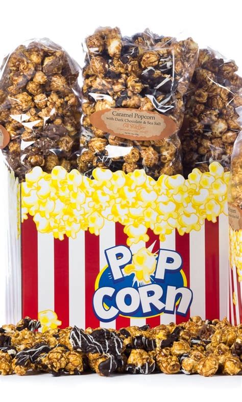 Chocolate Drizzled Popcorn
