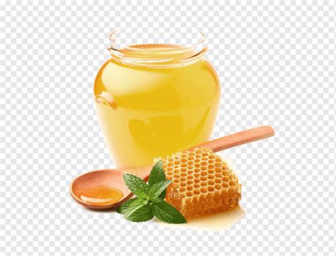 갈색 벌집 그림 아이스크림 허니 단 음식 설탕 꿀 꿀 꿀벌 꿀 항아리 오렌지 음료 Png Pngwing