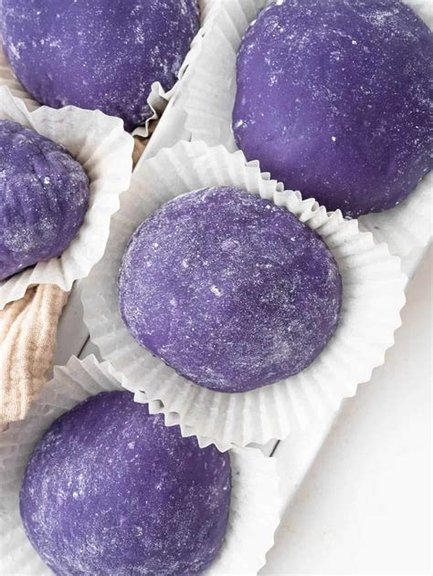 Ube Mochi Recipe Ube Mochi Purple Sweet Potatoes