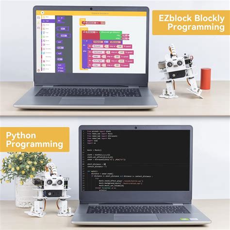 sunfounder pisloth ai kit de robot programable para raspberry pi con