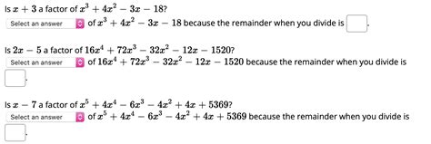 Solved Is X 3 A Factor Of X3 4x2−3x−18 Of X3 4x2−3x−18