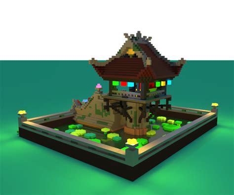 One Pillar Pagoda Viet Nam On Behance