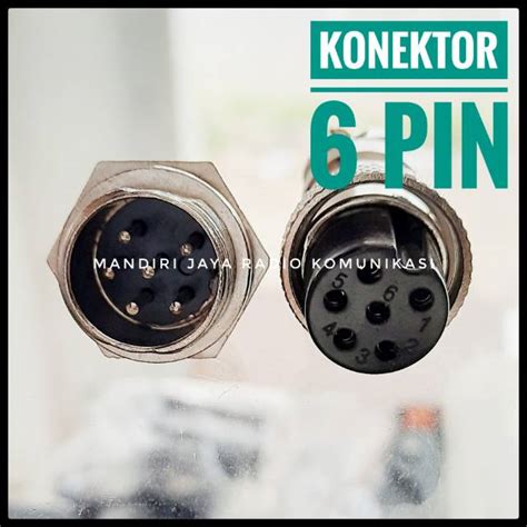 Jual Konektor 6 Pin Shopee Indonesia