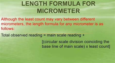 Micrometer Screw Gauge Pptx