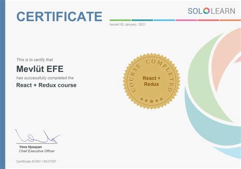Mevlüt Efe On Linkedin React Redux Sololearn Frontend