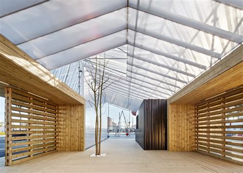 Peris Toral Arquitectes Uses Scaffolding To Create Temporary Pavilion